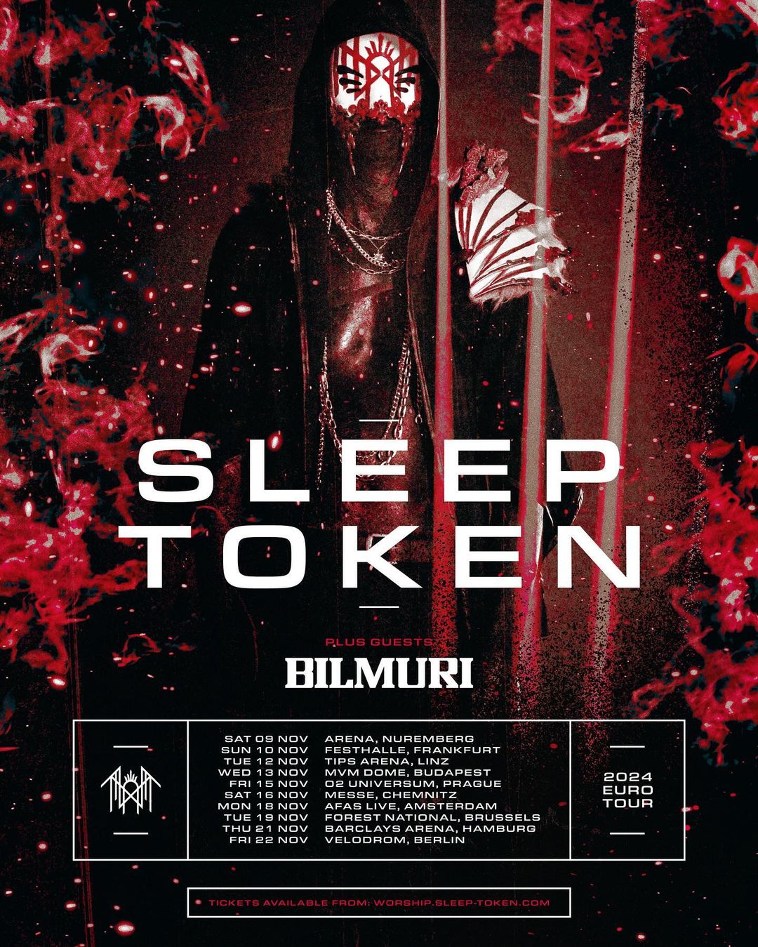 Ritual Announcement: Euro Tour 2024 – The Sleep Token Archive